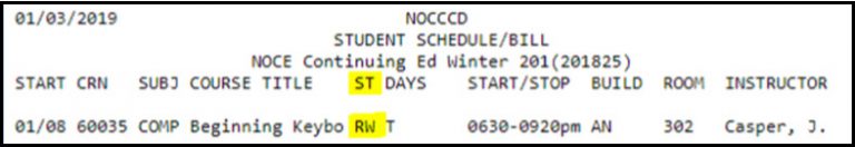 How to Confirm Your Class Schedule - North Orange Continuing Education