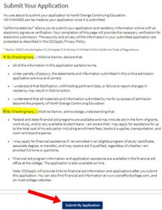 How to Apply to NOCE - North Orange Continuing Education