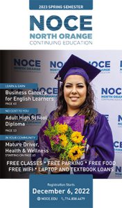 Class Schedule - North Orange Continuing Education