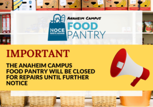 The AC Food Pantry Temporarily Closed - North Orange Continuing Education
